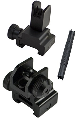 Sniper Tactical Precision Low Profile Front Sight Rear Sight Combo ...