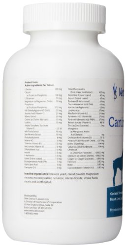 VetriScience Laboratories Canine Plus Senior Chewable Tablets, - Want ...
