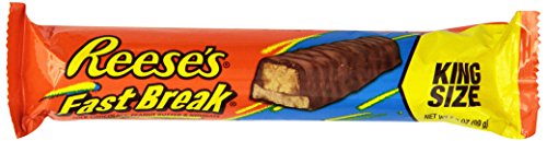 Reese's Fast Break Candy Bar, 3.5-Ounce Bars (Pack of 18) Food ...