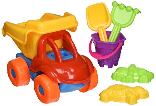 Mini Dump Truck Children's Kid's Toy Beach/Sandbox Truck Playset w/ Toy ...