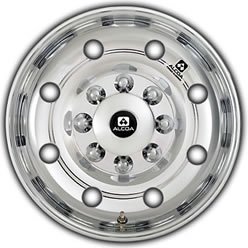 Alcoa 17.5x6.75" Stud-Piloted Aluminum Trailer Wheel (1/2" Studs) Alcoa