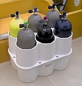Amazon.com : Scuba Tank Rack : Diving Tank Accessories : Sports & Outdoors