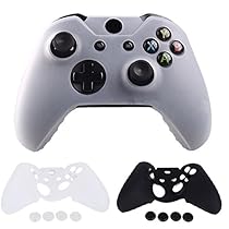 HDE Soft Protective Silicone Skin Cover Case and Analog Stick Covers ...