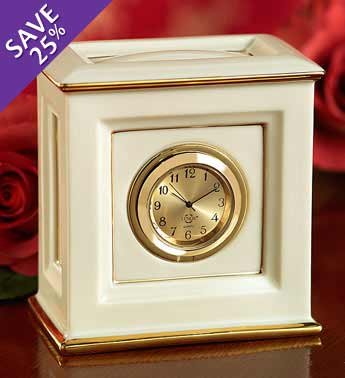 Lenox Eternal Clock - FindGift.com
