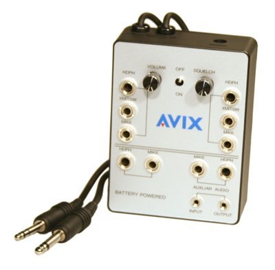 Avix A4000 Voice Activated 4-Way Aviation Intercom Review , Sale | Best ...