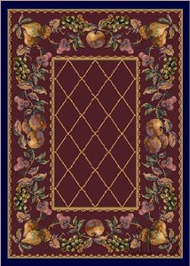 Amazon.com - Milliken Area Rugs Fruit Medley Garnet - Area Rugs Fruit ...