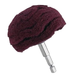 3" Pro Scuff Ball - Hex Shank - Turn Power Drill into High-Speed ...