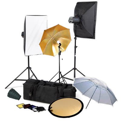 CowboyStudio Photo Studio Monolight Flash Lighting Kit with Carrying ...