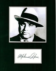 Amazon.com : Al Capone 8 By 10 Chicago Gangster Photo Display Autograph ...