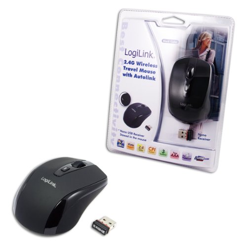 LogiLink Wireless optische Mini Maus schwarz | schnurlose maus Testberichte