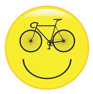 Amazon.com: Smiley Cycle bicycle bike funny vinyl bumper sticker decal ...