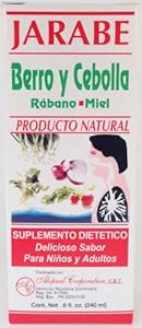 Amazon.com: Jarabe Berro y Cebolla Rabano-Miel 8 Oz. Watercress and ...