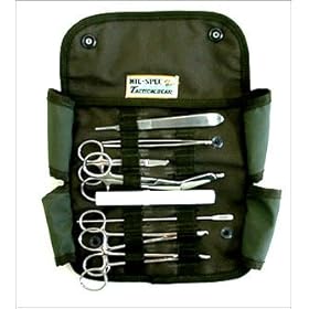 U.S. Military Field Style Medic Surgical Instrument Kit | 550 paracord ...