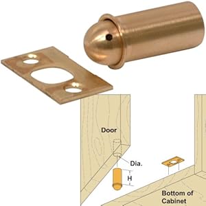 Platte River 141740, Hardware, Locks And Latches, Ball & Bullet Catches ...