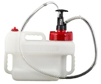 Spectrum 156SPE-KIT Oil Container Kit with Hand Pump, 4-Gallon, Red ...