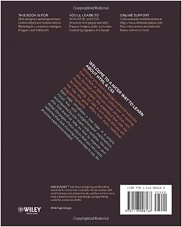 HTML and CSS: Design and Build Websites: Jon Duckett: 8601200464207 ...