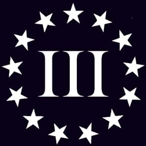 Amazon.com: Three Percenter Window Decal 4" X 4": Automotive