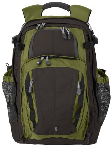5.11 Tactical 22716 Covert 18 Backpack Mantis Green/Dark Oak Yoke Style ...