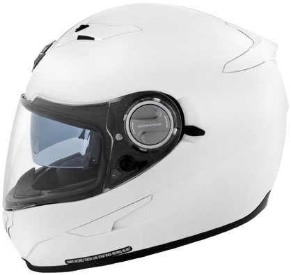 SCORPION EXO-500 White Full Face Helmet (3XL) and Foothills Motorsports ...