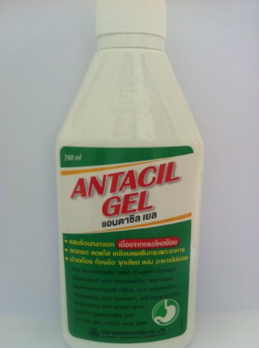 Antacil gel for symptomatic relief upset stomach gastroesophageal ...