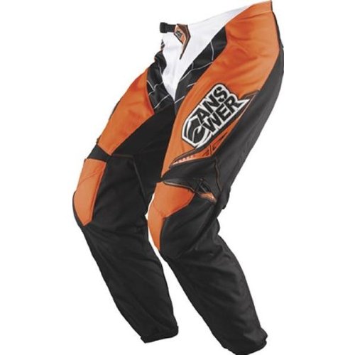 Answer Racing Pants: Answer Racing Youth Syncron Pants Orange 20