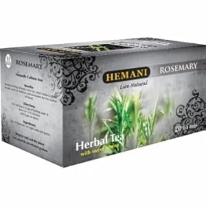 Amazon.com : Hemani Rosemary Herbal Tea (20 Tea Bags) : Grocery ...
