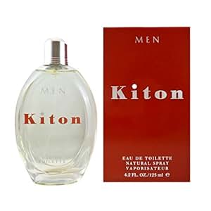 Amazon.com : Kiton By Kiton For Men. Eau De Toilette Spray 4.2 Ounces ...