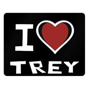 Amazon.com - Teeburon I love Trey Horizontal Sign