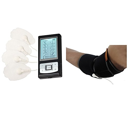 Digital 10 Modes Pulse Pain Relief Therapy Massager Machine Elbow ...