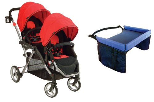 Kolcraft Contours Options LT Tandem Stroller with Stroller Snack Tray ...