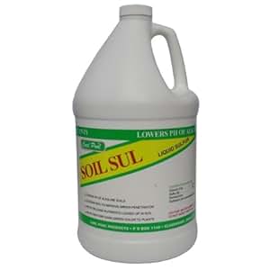 Amazon.com : Soil Sul Liquid Sulfur - Gallon : Lime Sulfur : Patio ...