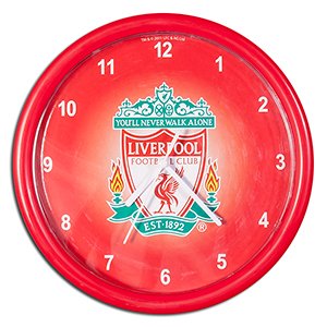 Amazon.com : FC Liverpool Wanduhr : Sports Fan Wall Clocks : Sports ...