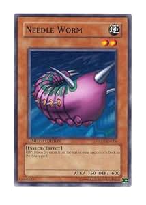 Amazon.com: Yu-Gi-Oh! - Needle Worm (GLD1-EN006) - Gold Series 1 ...