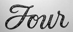 "Four" Cursive Address Number - Address Plaques - Amazon.com