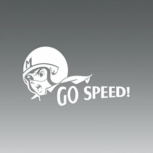 Amazon.com: (2x) Speed Racer - Go Speed - Sticker - Decal - Die Cut ...