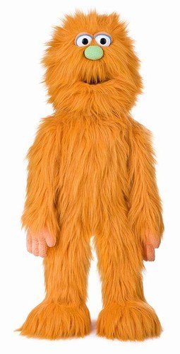30" Orange Monster Puppet, Full Body Ventriloquist Style Puppet - Epic ...