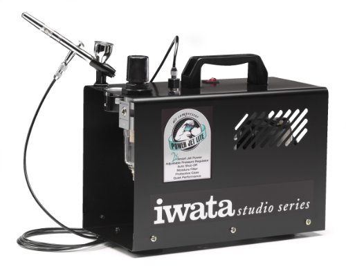 Iwata-Medea Studio Series Power Jet Lite Double Piston Air Compressor ...