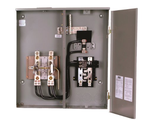 Siemens MC0816B1400RLTM 400 Amp 8 Space 16 Circuit Levery Bypass Meter ...