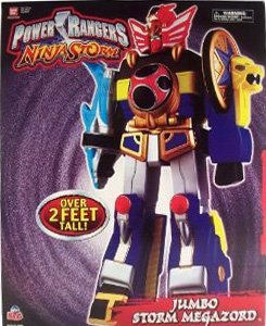 Power Rangers Jumbo Storm Megazord: “Ninja Storm” Over 2 Feet Tall ...