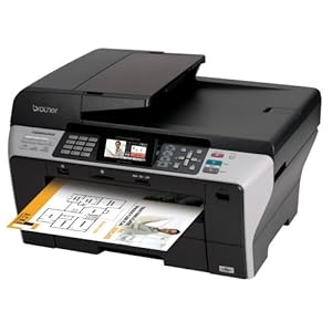 brother mfc 6490cw professional series color inkjet wireless all in one ...