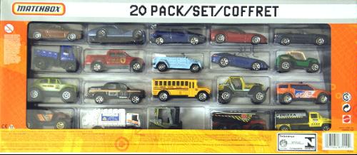 Amazon.com: Matchbox On A Mission: 20-Pack Car Set (Styles May Vary ...