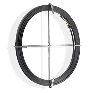 Heavy-Duty Flat 50-Foot Drain Cleaner Snake - Easier to Use than Coil ...