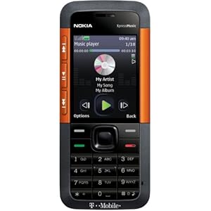 Amazon.com: Nokia 5310 XpressMusic Phone, Orange (T-Mobile): Cell ...