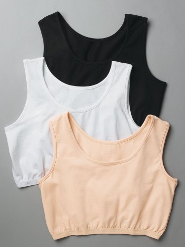 Ulla Popken Ulla-La! Leisure Bra – Black, 28/30 | Every Day Bras