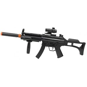 Amazon.com: Electric Open Stock MP5 Working Flashlight Battery Operated ...