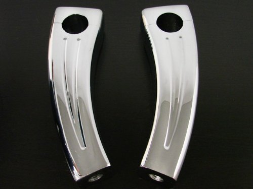 7 Chrome Handlebar Risers for Honda Shadow Vt VTX 750 1100 1300 Suzuki ...