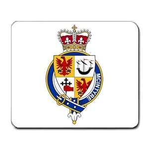 Amazon.com : McIntyre Scotland Family Crest Coat of Arms Mouse Pad ...