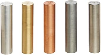 Ajax Scientific 5 Piece Metal Specific Gravity Cylinder Set, 10mm ...