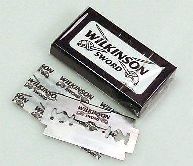 Original Wilkinson Sword Classic 20 Double Edge Safety Razor Blades ...