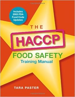 The HACCP Food Safety, Training Manual: Tara Paster: 9780471784487 ...